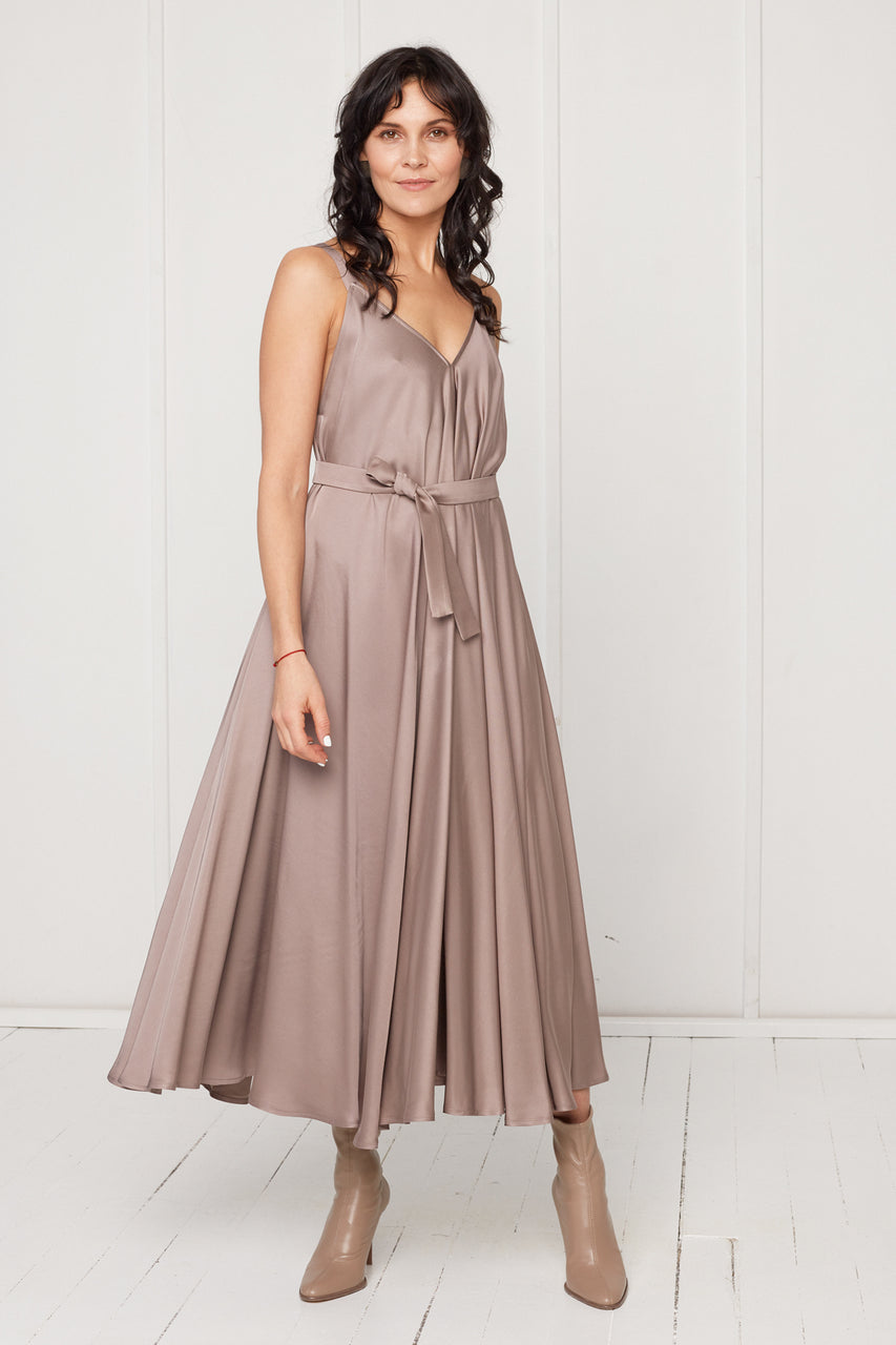 UNLINED. Seasonless, unique, natural fabric dresses – • unlined